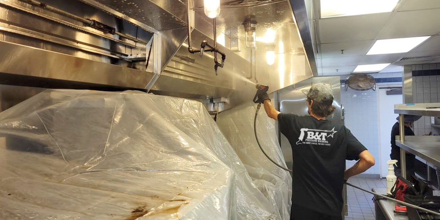 Commercial Services - B & T Pressure Washing